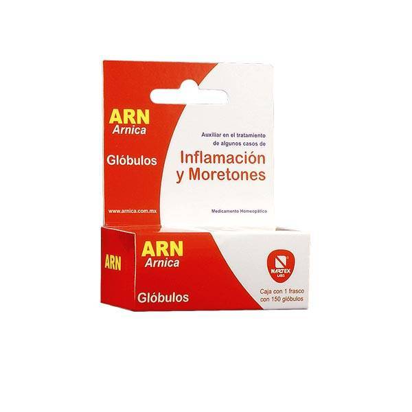 Arnica 150 Glóbulos - Farmacias Gi | Mejoramos tu salud, elevando tu ...
