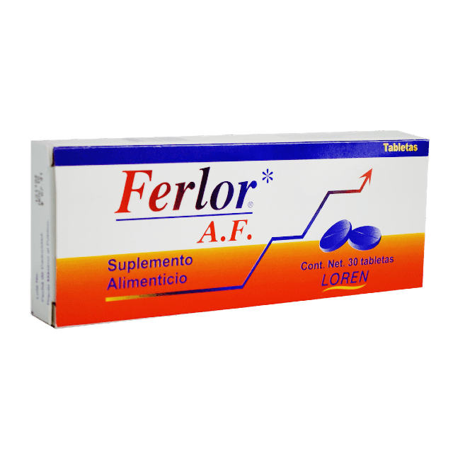Ferlor 30 Tabletas - Farmacias Gi | Mejoramos tu salud, elevando tu ...