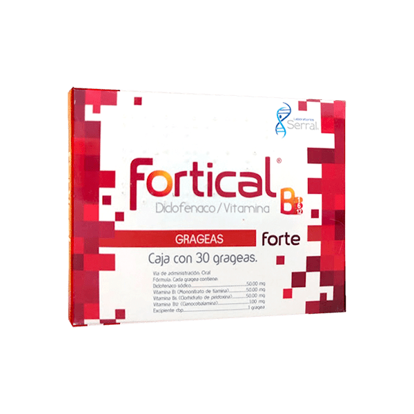 Fortical Forte 30 Grageas - Farmacias Gi | Mejoramos tu salud, elevando ...