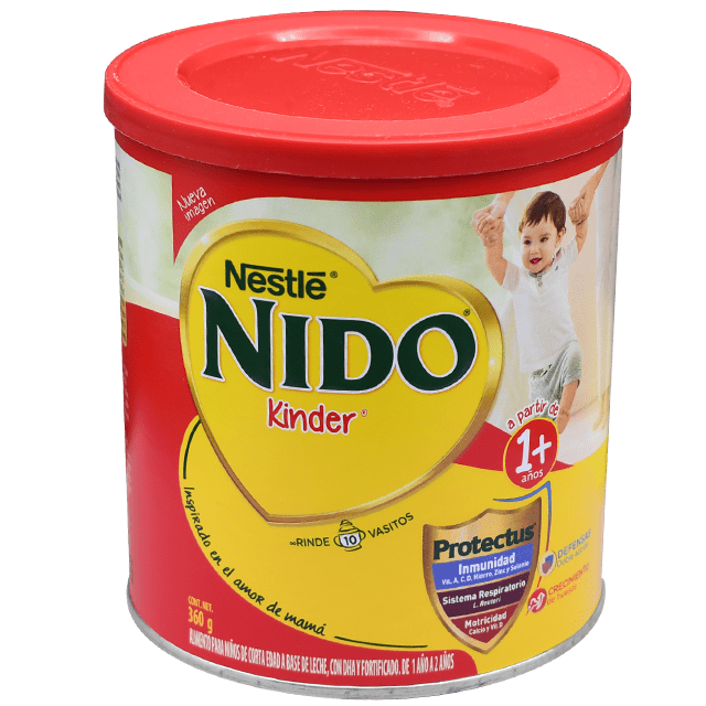 Nido kinder 1+ pvo c/360 gr - Farmacias Gi | Mejoramos tu salud ...
