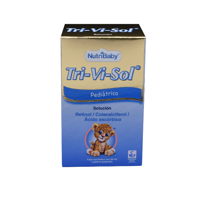 Tri-Vi-Sol Pediátrico Solución 50 mL - Farmacias Gi | Mejoramos tu ...