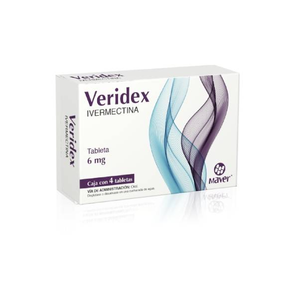 Veridex 4 Tabletas - Farmacias Gi | Mejoramos tu salud, elevando tu ...
