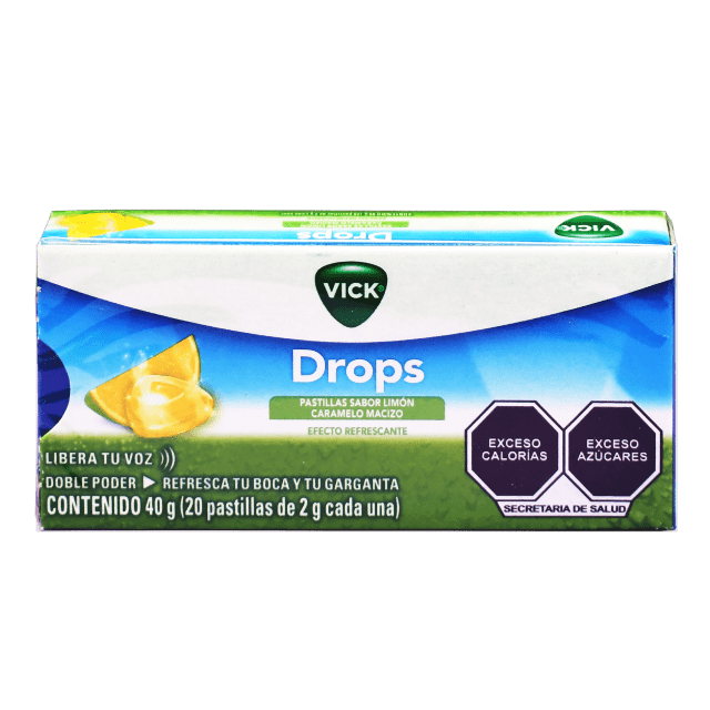 Vick Drops Limón 20 Pastillas - Farmacias Gi | Mejoramos tu salud ...